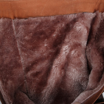 S089 New Martin boots retro original handmade leather velvet mid-tube platform women's boots