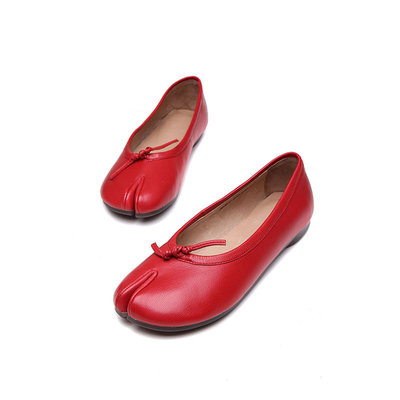 S102 Women's shoes autumn style chic trotters feet single shoes flat comfortable autumn new women's shoes