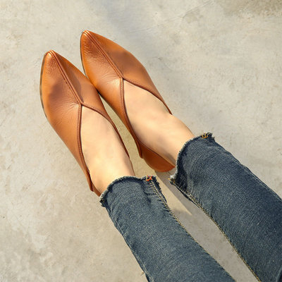 S115 Women's shoes ins tide shoes net red 2020 new autumn lazy shoes can be worn with flat shoes
