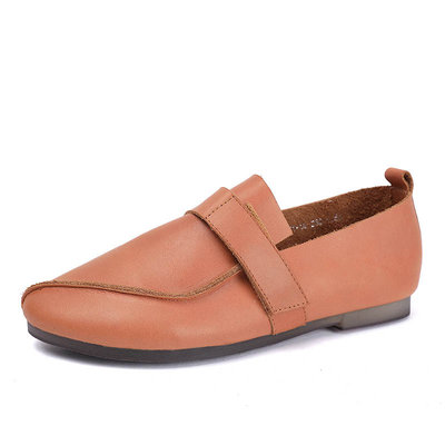 S175 Manufacturers literary forest round head leather handmade shoes fashion all-match simple autumn and winter new leat