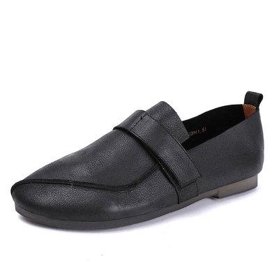 S175 Manufacturers literary forest round head leather handmade shoes fashion all-match simple autumn and winter new leat