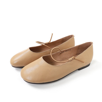 S278 Spring And Summer New Simple All-Match Leather Handmade Shoes Fashion All-Match Simple 2020