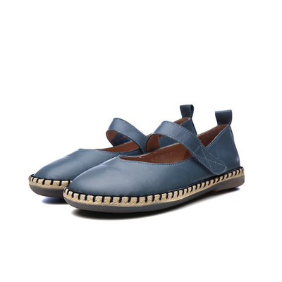 S301 2020 Spring And Summer New Simple And Versatile Round Toe Women'S Shoes Convenient Velcro One-Word Sandals Guangzho