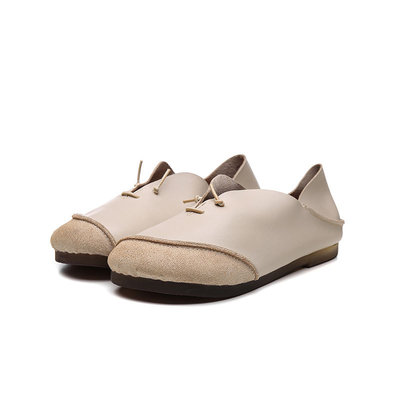 S365 Lazy Shoes, Comfortable And Versatile, Can Be Stepped On, Two-Wear Flat Leather New Women'S Shoes Processing