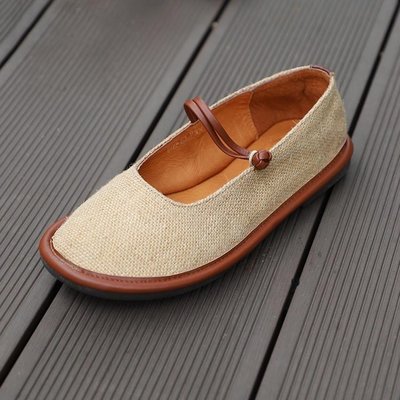 S387 Leather Shoes Handmade Toe Layer Cowhide High Quality Women'S Shoes Custom Logo