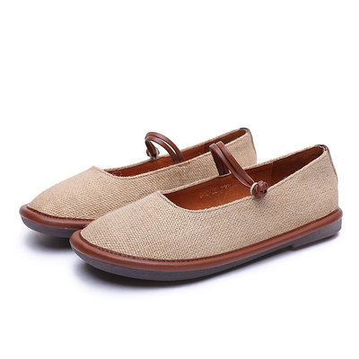 S387 Leather Shoes Handmade Toe Layer Cowhide High Quality Women'S Shoes Custom Logo