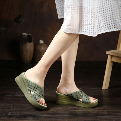 S398 Leather Shoes Handmade Toe Layer Cowhide High Quality Women'S Shoes Custom Logo