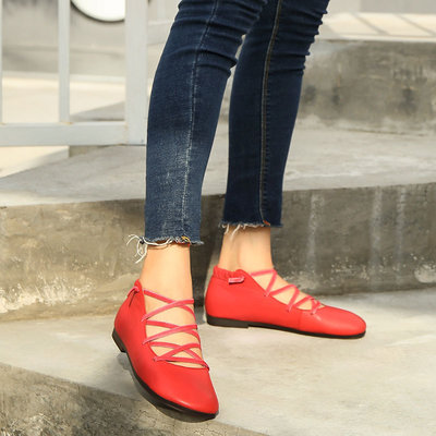 S400 Leather Shoes Handmade Toe Layer Cowhide High Quality Women'S Shoes Custom Logo