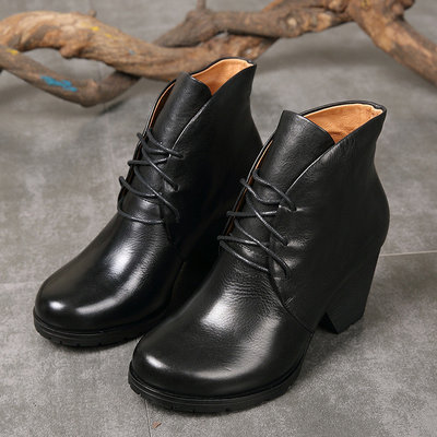 S405 Leather Shoes Handmade Toe Layer Cowhide High Quality Women'S Shoes Custom Logo