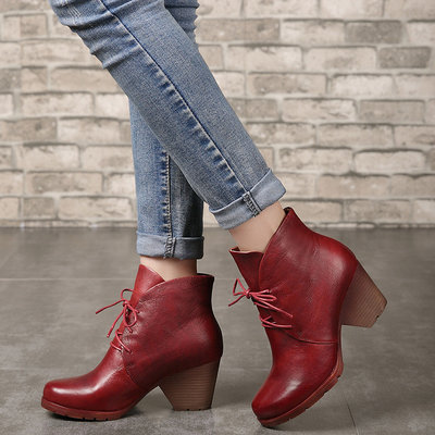S405 Leather Shoes Handmade Toe Layer Cowhide High Quality Women'S Shoes Custom Logo