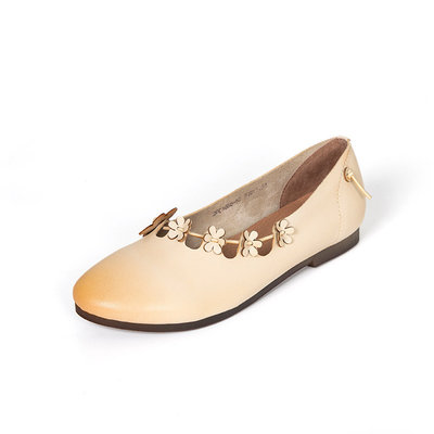 S409 New Retro Stitching Woven Thick High-Heeled Leather Women'S Shoes, Simple And Elegant Style Shoes
