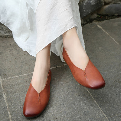 S419 New Soft-Soled Shallow Mouth Flat Women'S Shoes, Fresh, Artistic, Versatile And Comfortable Single Shoe Manufacture