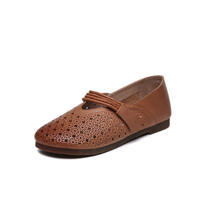 S422 Shoes Women'S Summer Models 2020 Hole Shoes Cool And Breathable Sandals Women'S Braided Velcro One Generation Women