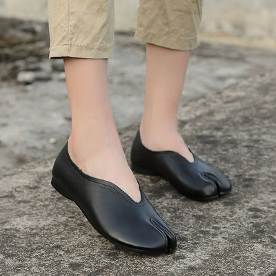 S463 New Chic Horseshoe Foot Shoes All-Match All-Match Retro Simple Low Heel Shallow Mouth Shoes Wholesale