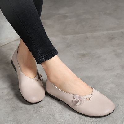 S477 Direct Selling New Fairy Flower Single Shoes 2020 Spring And Summer Sweet Literary Fairy Soft Sole Women'S Shoes