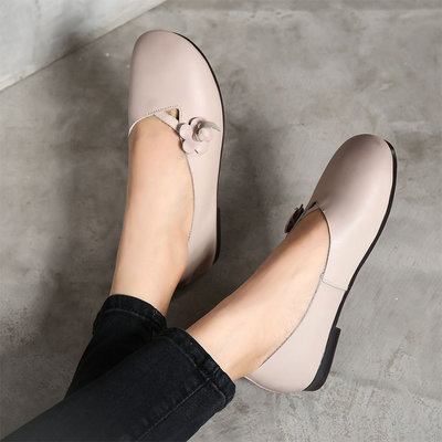 S477 Direct Selling New Fairy Flower Single Shoes 2020 Spring And Summer Sweet Literary Fairy Soft Sole Women'S Shoes