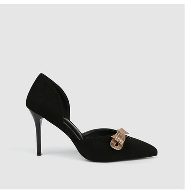 ZM017 Single Shoes Women 2020 Spring New Women'S Shoes Stiletto Pointed Toe Ladies Sandals High Heels Women