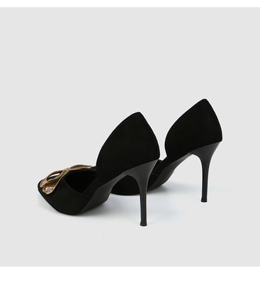ZM017 Single Shoes Women 2020 Spring New Women'S Shoes Stiletto Pointed Toe Ladies Sandals High Heels Women