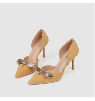 ZM017 Single Shoes Women 2020 Spring New Women'S Shoes Stiletto Pointed Toe Ladies Sandals High Heels Women