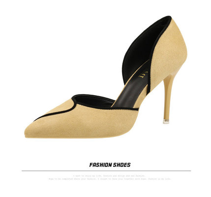 ZM018 New Pointed Hollow Women'S Super High Heel Single Shoes Women'S Sandals
