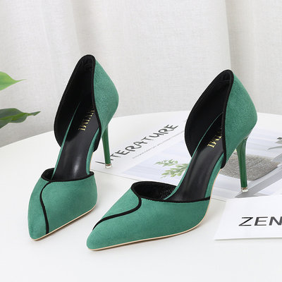 ZM018 New Pointed Hollow Women'S Super High Heel Single Shoes Women'S Sandals
