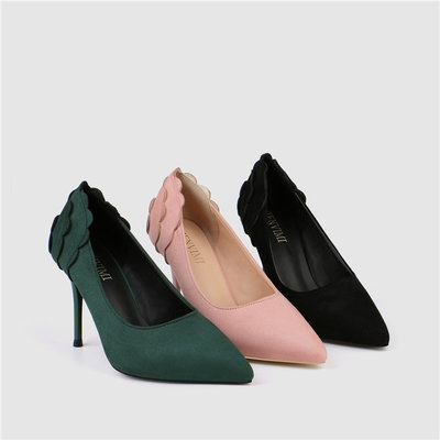 ZM019 Pointed European And American Sexy Nightclub Style Ladies Super High Heel Shoes 2020 New Cross-Border Women'S Shoe