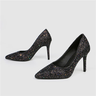 ZM028 96289-23 New Style Super High Heel Pointed Toe Single Shoes Stiletto Sexy High Heel Women Shoes Wholesale
