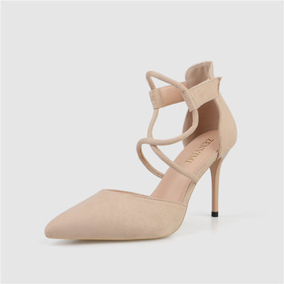 ZM030 289-12 2020 Summer New Style Cross Strap Sexy High Heel Ladies Sandals Women'S Single Shoes Wholesale