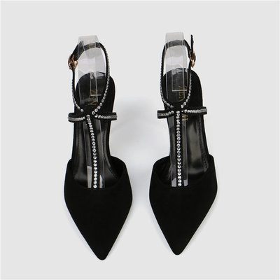 ZM036 9928-14 New Style High Heels Hot Rhinestone Stiletto Single Shoes Women Sandals...