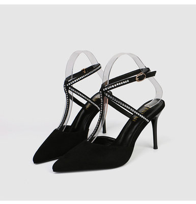 ZM036 9928-14 New Style High Heels Hot Rhinestone Stiletto Single Shoes Women Sandals...