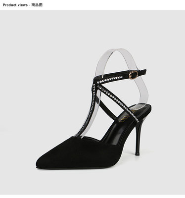 ZM036 9928-14 New Style High Heels Hot Rhinestone Stiletto Single Shoes Women Sandals...