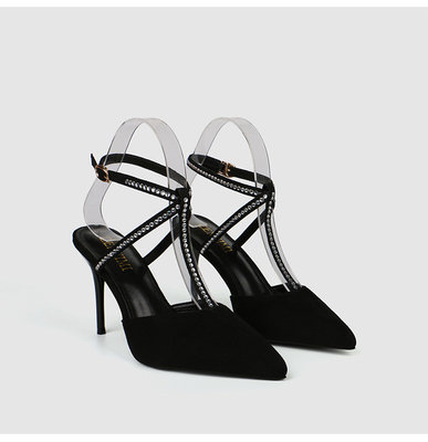 ZM036 9928-14 New Style High Heels Hot Rhinestone Stiletto Single Shoes Women Sandals...