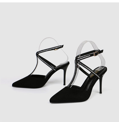 ZM036 9928-14 New Style High Heels Hot Rhinestone Stiletto Single Shoes Women Sandals...