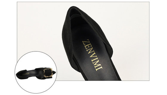 ZM037 9928-15 New Style European And American Sexy Super High Heels Stiletto Pointed Shallow Mouth Hollow Single Shoes