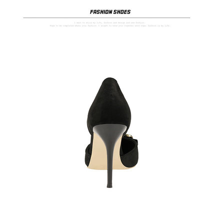 ZM037 9928-15 New Style European And American Sexy Super High Heels Stiletto Pointed Shallow Mouth Hollow Single Shoes