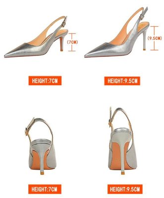 8999-1 European And American Style Simple Stiletto High-Heeled Shallow Mouth And Pointed Toe With Pedicure And Pedicure