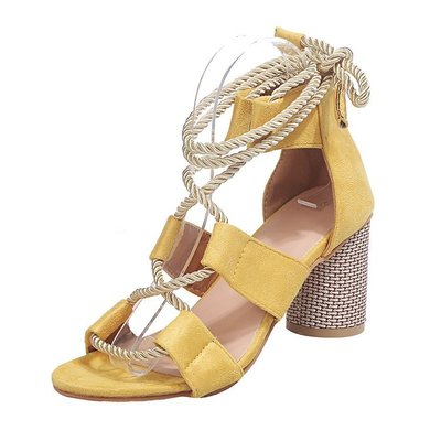 BS063 Summer New Style Women'S Shoes Sandals High-Heeled Women'S Shoes Ladies High-Heeled Slippers Ladies Sandals