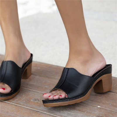 BS067 6888-7 Korean Fashion Pointed Shallow Mouth High Heels Thin Sexy Wrinkled Women'S Single Shoes Stiletto Profession