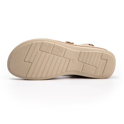 BS078 2021 New Style Sandals Women'S Summer Flowers Casual Hollow Large Size Female Sandals Beach Women'S Shoes PU Slipp