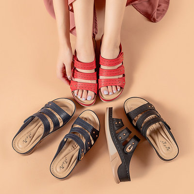 BS085 Slide 2020 Female Slippers Amazon Wish Sandals Female Outer Wear Beach Vacation Female Sandals Lady Slippers Suppl