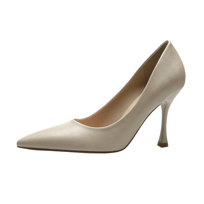 8668-1 Fashion Pointed Shallow Mouth High Heels Professional OL Sexy Women'S Single Shoes Stiletto Nightclub Was Thin Al
