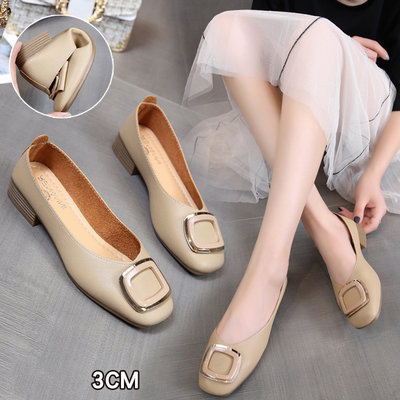 BS106 Beef Tendon Soft Sole Single Shoes Flat Shoes Women'S Spring 2021 New Shoes Fashion Casual Shoes Women'S Shoes Aut