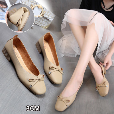 BS106 Beef Tendon Soft Sole Single Shoes Flat Shoes Women'S Spring 2021 New Shoes Fashion Casual Shoes Women'S Shoes Aut