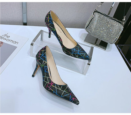 MES002 Summer Fish Mouth Women'S Sandals And Slippers Sexy Wine Glasses With High Heels Transparent Women'S Shoes High-H