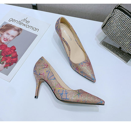 MES002 Summer Fish Mouth Women'S Sandals And Slippers Sexy Wine Glasses With High Heels Transparent Women'S Shoes High-H