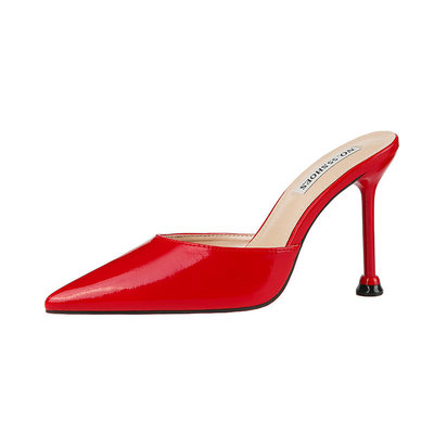 6288-3 Europe And The United States Sexy Pointed Shallow Mouth High Heels Stiletto Thin Temperament Sandals Professional