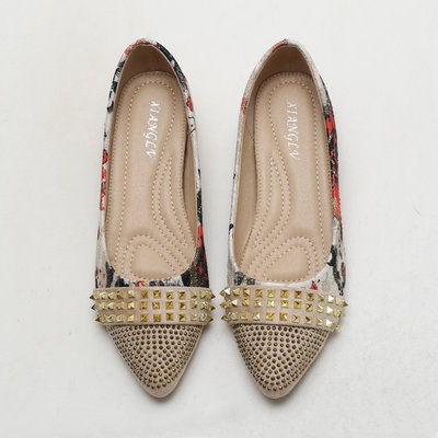 BS143 Internally Increased Single Shoes Women 2021 New Spring And Summer Shallow Mouth Non-Slip Mother Slope Heel Peas S