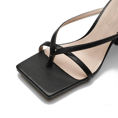 3193-2 Sexy Open-Toed High Heels Are Thin High Heel Sandals Stiletto Banquet Net Red Women'S Shoes High Heels Brand High