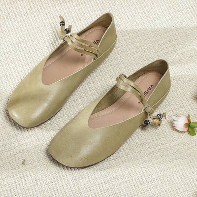 HZM016 Single Shoes Women Autumn/Winter 2021 New Style Ladies Fashion Single Shoes Square Head Shallow Mouth Fashion All