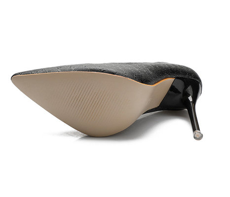 3088-1 Korean Fashion Pointed Shallow Mouth High Heels Nightclub Thin Sexy Women'S Single Shoes Stiletto Professional OL